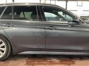 Grey BMW 320 2016 in Utena, with an engine capacity of 2.00 L and mileage of 271 thousand km for 12750 €, photo 7 on AUTOMOTO.COM.LV