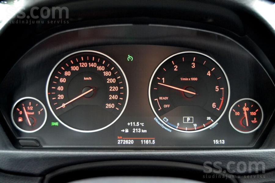 Pelēks BMW 320 2016 Tukums, ar dzinēja tilpumu 2.00 L un nobraukumu 273 tūkst. km par 12890 €, foto 19 vietnē AUTOMOTO.COM.LV