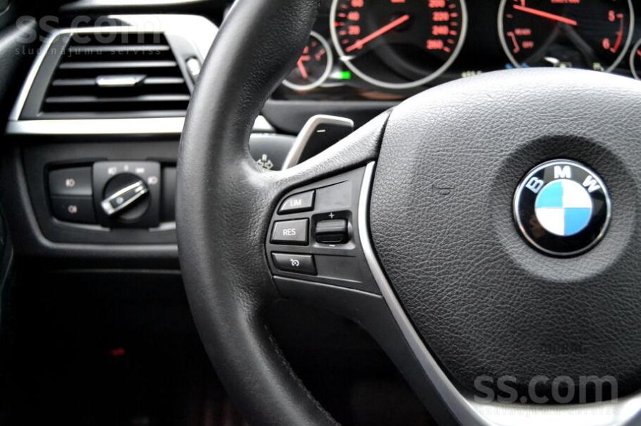 Pelēks BMW 320 2016 Tukums, ar dzinēja tilpumu 2.00 L un nobraukumu 273 tūkst. km par 12890 €, foto 25 vietnē AUTOMOTO.COM.LV