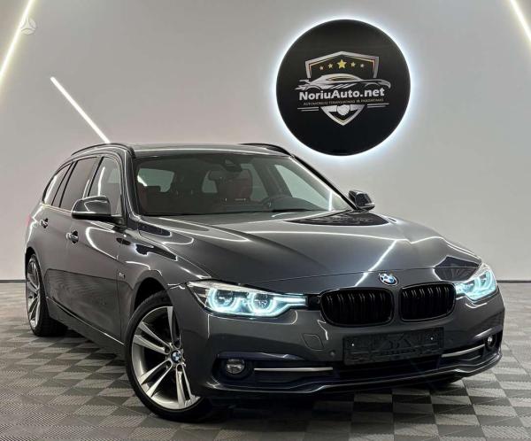 Grey BMW 320 2016 in Marijampole, with an engine capacity of 2.00 L and mileage of 194 thousand km for 12850 €, photo 1 on AUTOMOTO.COM.LV