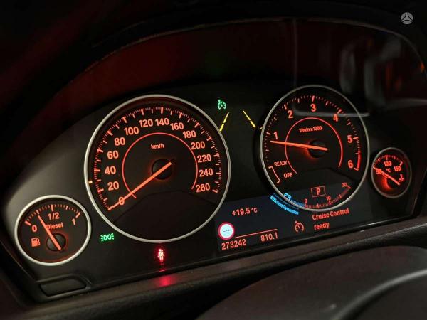 Grey BMW 320 2016 in Marijampole, with an engine capacity of 2.00 L and mileage of 273 thousand km for 13650 €, photo 3 on AUTOMOTO.COM.LV