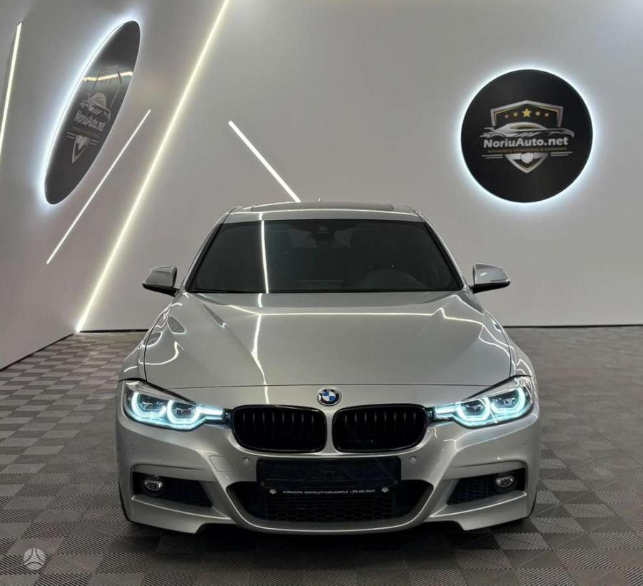 Grey BMW 320 2016 in Marijampole, with an engine capacity of 2.00 L and mileage of 273 thousand km for 13650 €, photo 6 on AUTOMOTO.COM.LV
