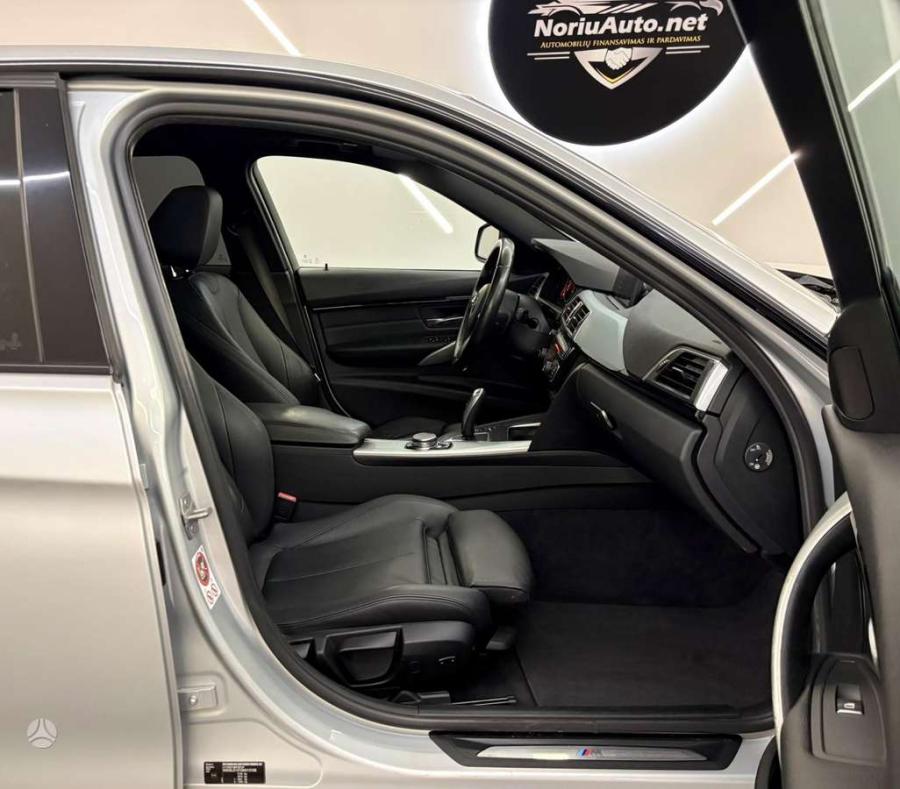 Grey BMW 320 2016 in Marijampole, with an engine capacity of 2.00 L and mileage of 273 thousand km for 13650 €, photo 18 on AUTOMOTO.COM.LV