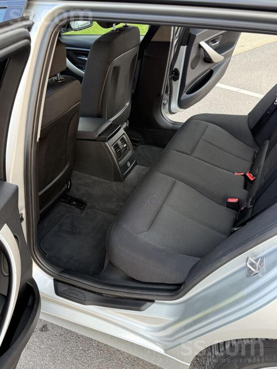 Grey BMW 320 2016 in Bauska, with an engine capacity of 2.00 L and mileage of 226 thousand km for 10950 €, photo 17 on AUTOMOTO.COM.LV