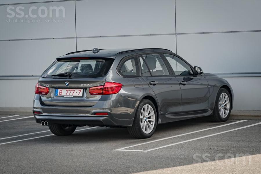 Grey BMW 320 2016 in Riga, with an engine capacity of 2.00 L and mileage of 237 thousand km for 10500 €, photo 5 on AUTOMOTO.COM.LV