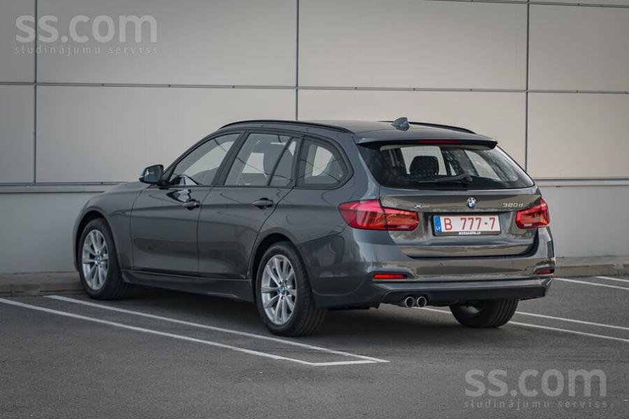Grey BMW 320 2016 in Riga, with an engine capacity of 2.00 L and mileage of 237 thousand km for 10500 €, photo 7 on AUTOMOTO.COM.LV