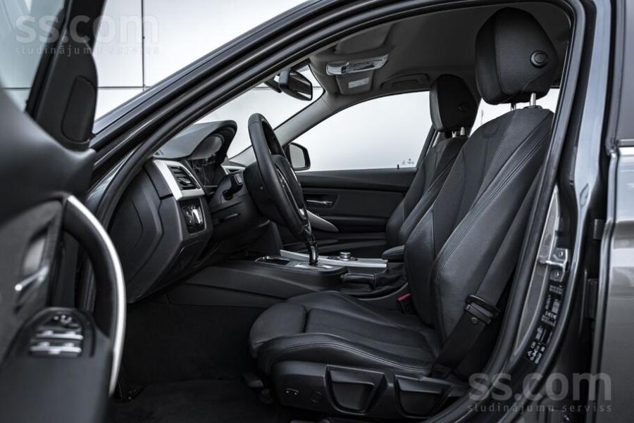 Grey BMW 320 2016 in Riga, with an engine capacity of 2.00 L and mileage of 237 thousand km for 10500 €, photo 11 on AUTOMOTO.COM.LV