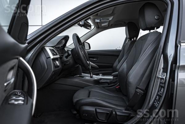 Grey BMW 320 2016 in Riga, with an engine capacity of 2.00 L and mileage of 237 thousand km for 10500 €, photo 10 on AUTOMOTO.COM.LV