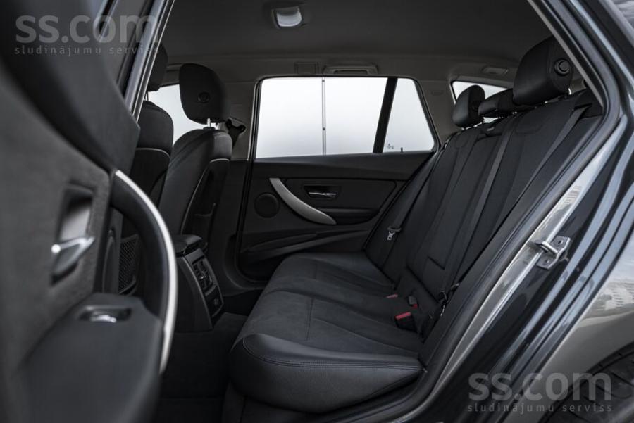 Grey BMW 320 2016 in Riga, with an engine capacity of 2.00 L and mileage of 237 thousand km for 10500 €, photo 13 on AUTOMOTO.COM.LV