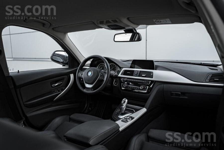 Grey BMW 320 2016 in Riga, with an engine capacity of 2.00 L and mileage of 237 thousand km for 10500 €, photo 15 on AUTOMOTO.COM.LV