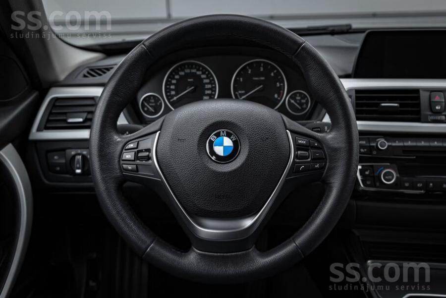 Grey BMW 320 2016 in Riga, with an engine capacity of 2.00 L and mileage of 237 thousand km for 10500 €, photo 18 on AUTOMOTO.COM.LV