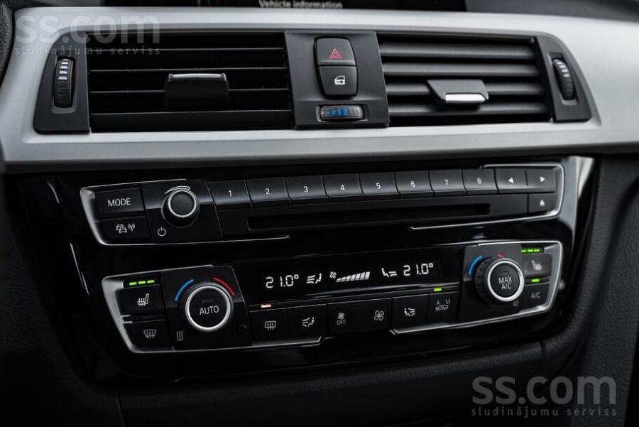 Grey BMW 320 2016 in Riga, with an engine capacity of 2.00 L and mileage of 237 thousand km for 10500 €, photo 23 on AUTOMOTO.COM.LV