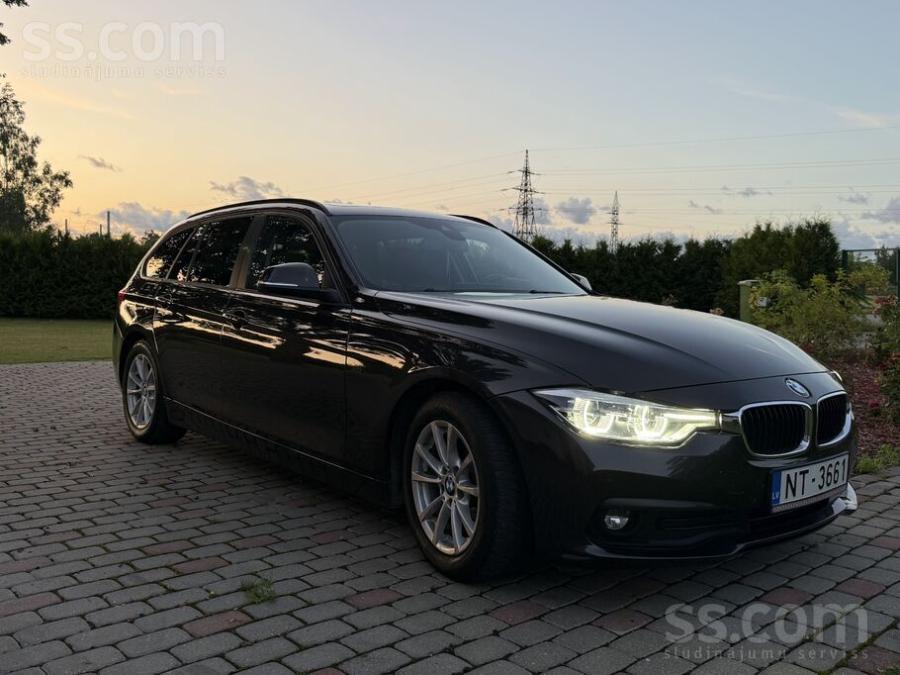 Grey BMW 320 2016 in Riga, with an engine capacity of 2.00 L and mileage of 303 thousand km for 11499 €, photo 1 on AUTOMOTO.COM.LV