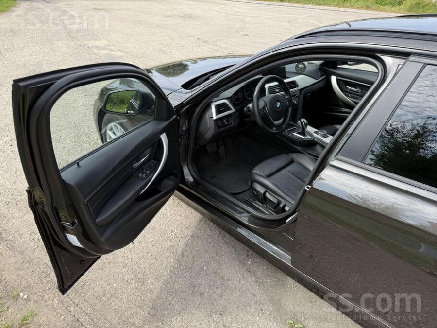 Grey BMW 320 2016 in Riga, with an engine capacity of 2.00 L and mileage of 303 thousand km for 11499 €, photo 5 on AUTOMOTO.COM.LV