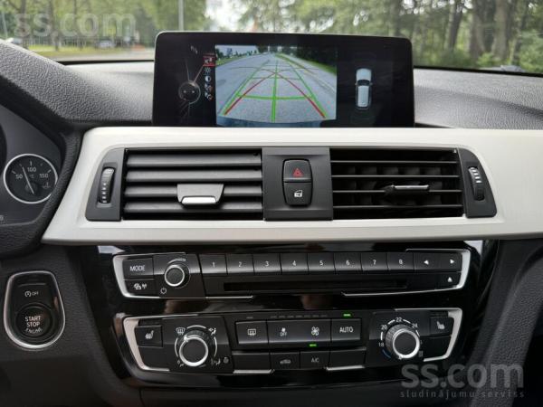 Grey BMW 320 2016 in Riga, with an engine capacity of 2.00 L and mileage of 303 thousand km for 11499 €, photo 9 on AUTOMOTO.COM.LV