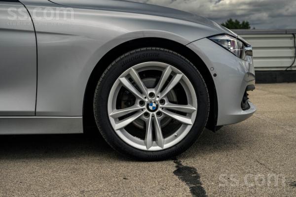 Grey BMW 320 2016 in Riga, with an engine capacity of 2.00 L and mileage of 257 thousand km for 11490 €, photo 8 on AUTOMOTO.COM.LV