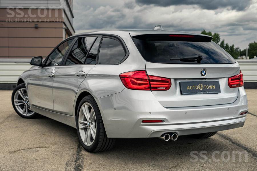 Grey BMW 320 2016 in Riga, with an engine capacity of 2.00 L and mileage of 257 thousand km for 11490 €, photo 11 on AUTOMOTO.COM.LV