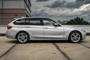 Grey BMW 320 2016 in Riga, with an engine capacity of 2.00 L and mileage of 257 thousand km for 11990 €, photo 7 on AUTOMOTO.COM.LV