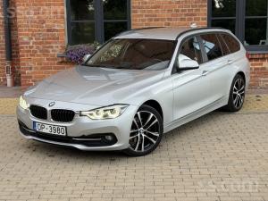 Grey BMW 320 2016 in Riga, with an engine capacity of 2.00 L and mileage of 225 thousand km for 10950 €, photo 1 on AUTOMOTO.COM.LV