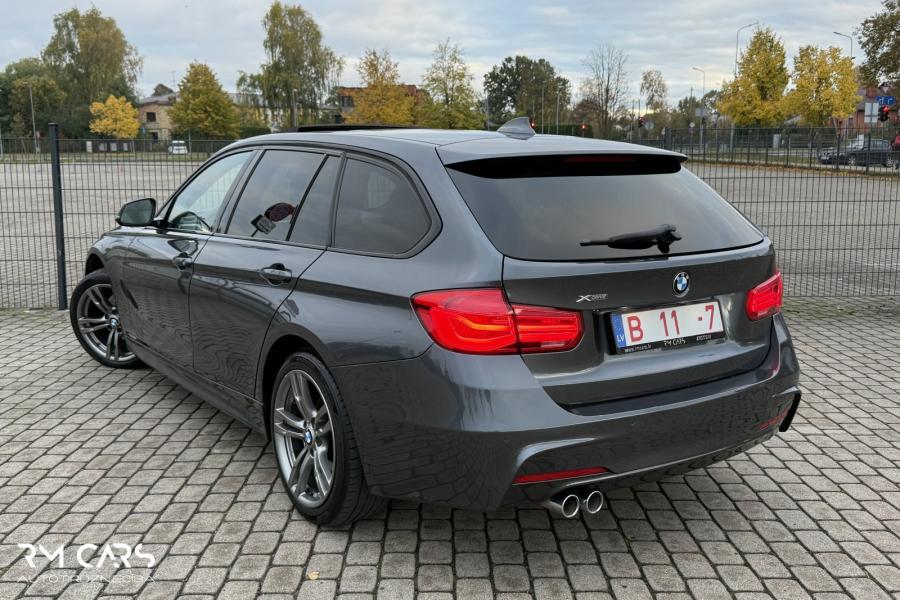Grey BMW 320 2016 in Jelgava, with an engine capacity of 2.00 L and mileage of 245 thousand km for 12950 €, photo 3 on AUTOMOTO.COM.LV