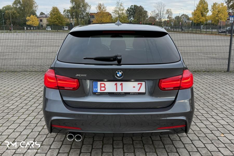 Grey BMW 320 2016 in Jelgava, with an engine capacity of 2.00 L and mileage of 245 thousand km for 12950 €, photo 7 on AUTOMOTO.COM.LV