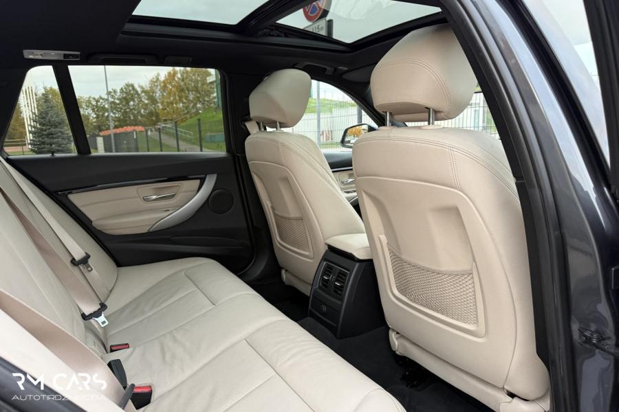 Grey BMW 320 2016 in Jelgava, with an engine capacity of 2.00 L and mileage of 245 thousand km for 12950 €, photo 15 on AUTOMOTO.COM.LV
