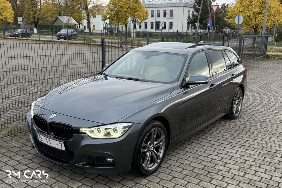 Grey BMW 320 2016 in Jelgava, with an engine capacity of 2.00 L and mileage of 245 thousand km for 12950 €, photo 28 on AUTOMOTO.COM.LV