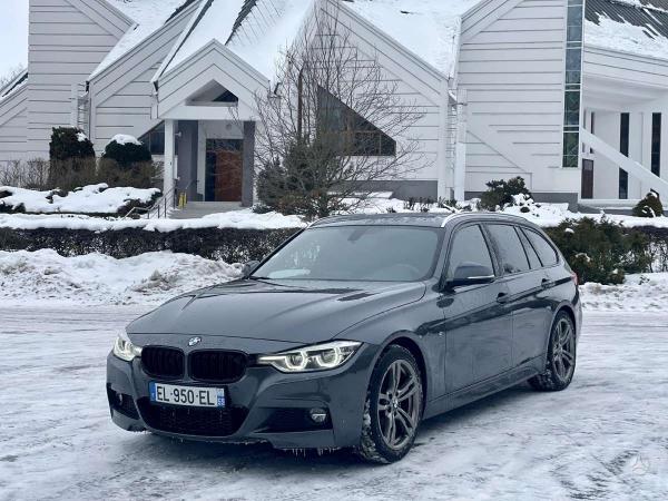Grey BMW 320 2017 in Elektrenai, with an engine capacity of 2.00 L and mileage of 270 thousand km for 13250 €, photo 1 on AUTOMOTO.COM.LV