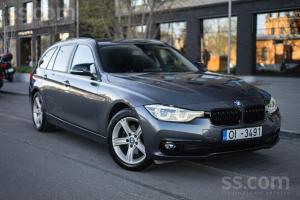 Grey BMW 320 2017 in Riga, with an engine capacity of 2.00 L and mileage of 270 thousand km for 12350 €, photo 5 on AUTOMOTO.COM.LV