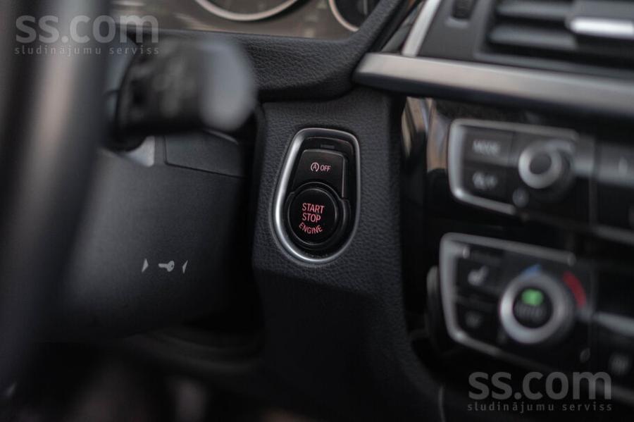 Grey BMW 320 2017 in Riga, with an engine capacity of 2.00 L and mileage of 270 thousand km for 12350 €, photo 19 on AUTOMOTO.COM.LV