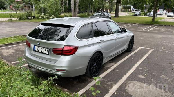 Grey BMW 320 2017 in Riga, with an engine capacity of 2.00 L and mileage of 242 thousand km for 12500 €, photo 4 on AUTOMOTO.COM.LV
