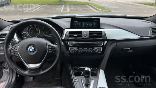 Grey BMW 320 2017 in Riga, with an engine capacity of 2.00 L and mileage of 242 thousand km for 12500 €, photo 5 on AUTOMOTO.COM.LV