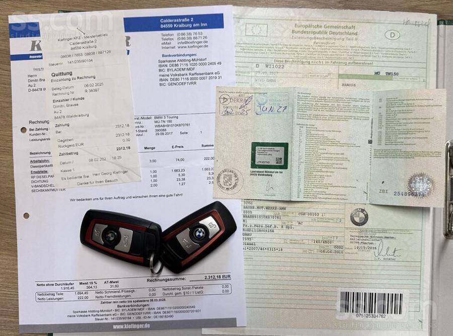 Pelēks BMW 320 2017 Rīga, ar dzinēja tilpumu 2.00 L un nobraukumu 0 tūkst. km par 8950 €, foto 31 vietnē AUTOMOTO.COM.LV