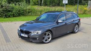Grey BMW 320 2017 in Riga, with an engine capacity of 2.00 L and mileage of 123 thousand km for 16464 €, photo  on AUTOMOTO.COM.LV
