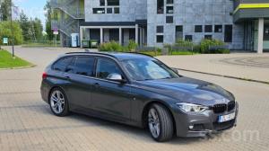 Grey BMW 320 2017 in Riga, with an engine capacity of 2.00 L and mileage of 123 thousand km for 16464 €, photo 3 on AUTOMOTO.COM.LV