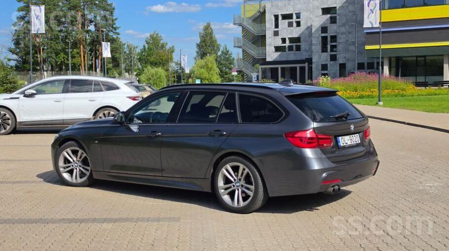 Grey BMW 320 2017 in Riga, with an engine capacity of 2.00 L and mileage of 123 thousand km for 16464 €, photo 5 on AUTOMOTO.COM.LV