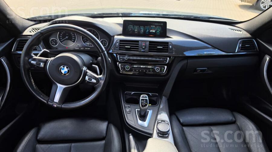 Grey BMW 320 2017 in Riga, with an engine capacity of 2.00 L and mileage of 123 thousand km for 16464 €, photo 7 on AUTOMOTO.COM.LV