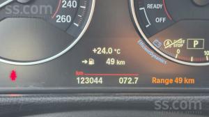 Grey BMW 320 2017 in Riga, with an engine capacity of 2.00 L and mileage of 123 thousand km for 16464 €, photo 8 on AUTOMOTO.COM.LV