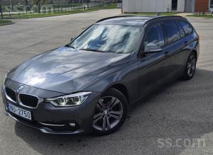 Grey BMW 320 2017 in Cesis, with an engine capacity of 2.00 L and mileage of 294 thousand km for 12550 €, photo  on AUTOMOTO.COM.LV