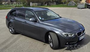 Grey BMW 320 2017 in Cesis, with an engine capacity of 2.00 L and mileage of 294 thousand km for 12550 €, photo 3 on AUTOMOTO.COM.LV
