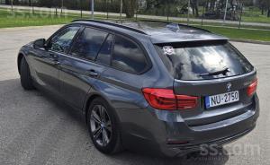 Grey BMW 320 2017 in Cesis, with an engine capacity of 2.00 L and mileage of 294 thousand km for 12550 €, photo 5 on AUTOMOTO.COM.LV