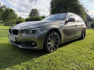 Grey BMW 320 2017 in Riga, with an engine capacity of 2.00 L and mileage of 217 thousand km for 10500 €, photo  on AUTOMOTO.COM.LV
