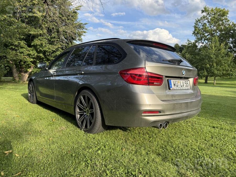 Grey BMW 320 2017 in Riga, with an engine capacity of 2.00 L and mileage of 217 thousand km for 10500 €, photo 3 on AUTOMOTO.COM.LV