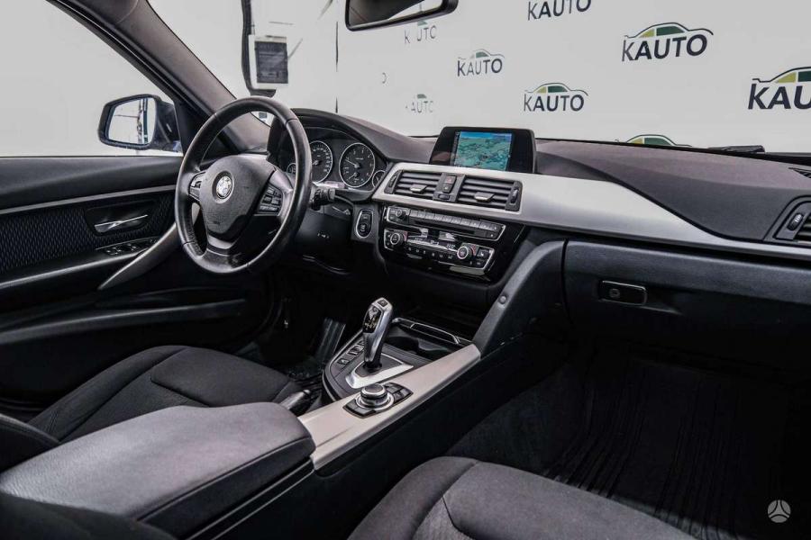 Grey BMW 320 2017 in Kaunas, with an engine capacity of 2.00 L and mileage of 297 thousand km for 9590 €, photo 11 on AUTOMOTO.COM.LV