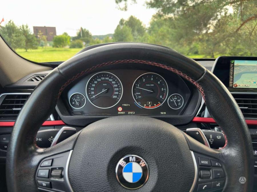 Grey BMW 320 2017 in Vilnius, with an engine capacity of 2.00 L and mileage of 274 thousand km for 11350 €, photo 20 on AUTOMOTO.COM.LV