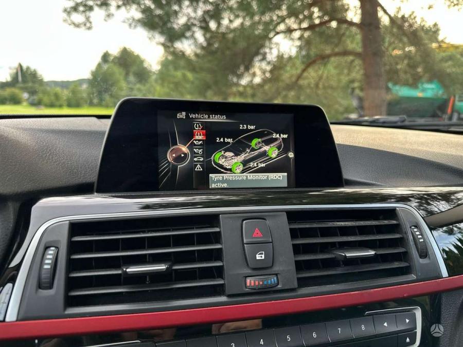 Grey BMW 320 2017 in Vilnius, with an engine capacity of 2.00 L and mileage of 274 thousand km for 11350 €, photo 38 on AUTOMOTO.COM.LV