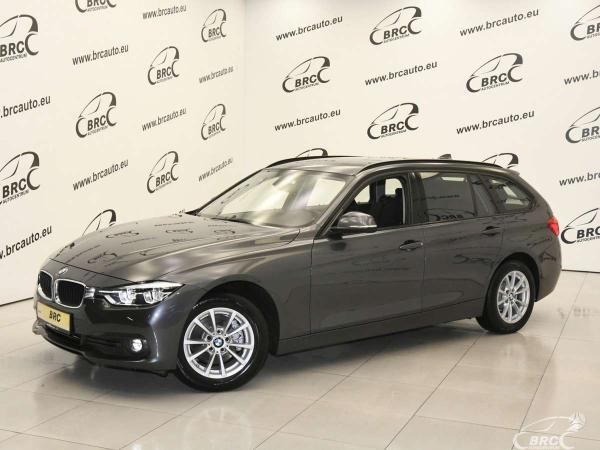 Grey BMW 320 2018 in Vilnius, with an engine capacity of 2.00 L and mileage of 100 thousand km for 12900 €, photo 1 on AUTOMOTO.COM.LV