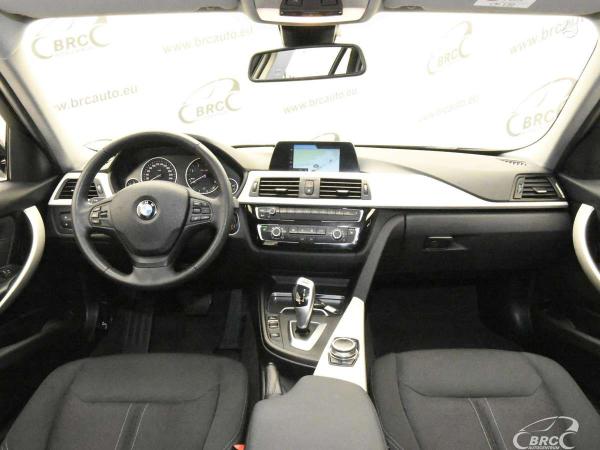 Grey BMW 320 2018 in Vilnius, with an engine capacity of 2.00 L and mileage of 100 thousand km for 12900 €, photo 4 on AUTOMOTO.COM.LV