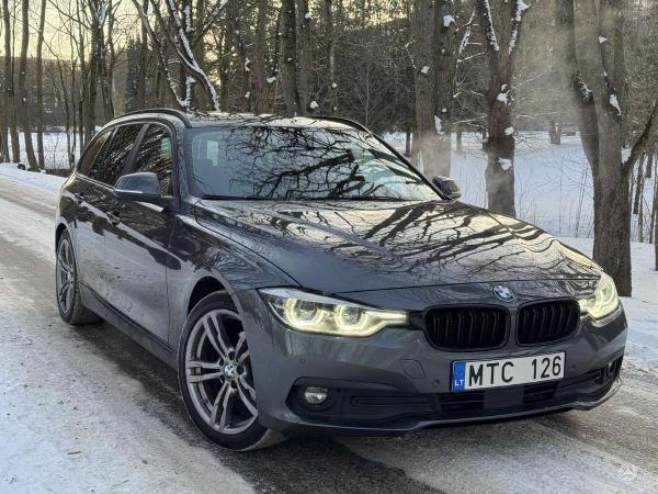 Grey BMW 320 2018 in Marijampole, with an engine capacity of 2.00 L and mileage of 297 thousand km for 12800 €, photo 1 on AUTOMOTO.COM.LV