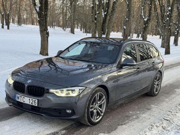 Grey BMW 320 2018 in Marijampole, with an engine capacity of 2.00 L and mileage of 297 thousand km for 12800 €, photo 3 on AUTOMOTO.COM.LV